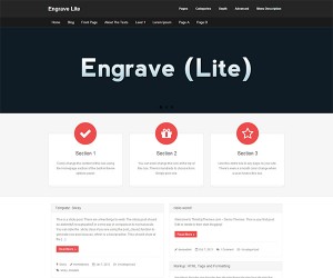 Engrave lite wordpress theme