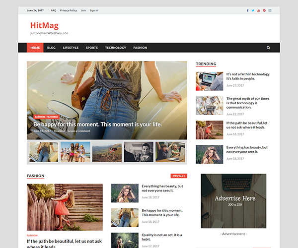 HitMag WordPress Theme