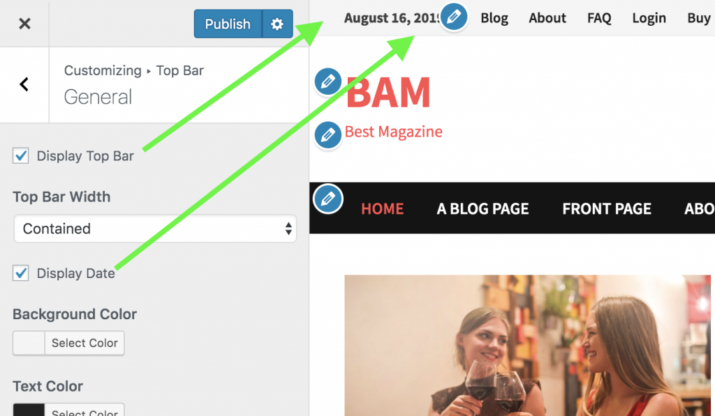 Bam Pro WordPress theme documentation-ThemezHut